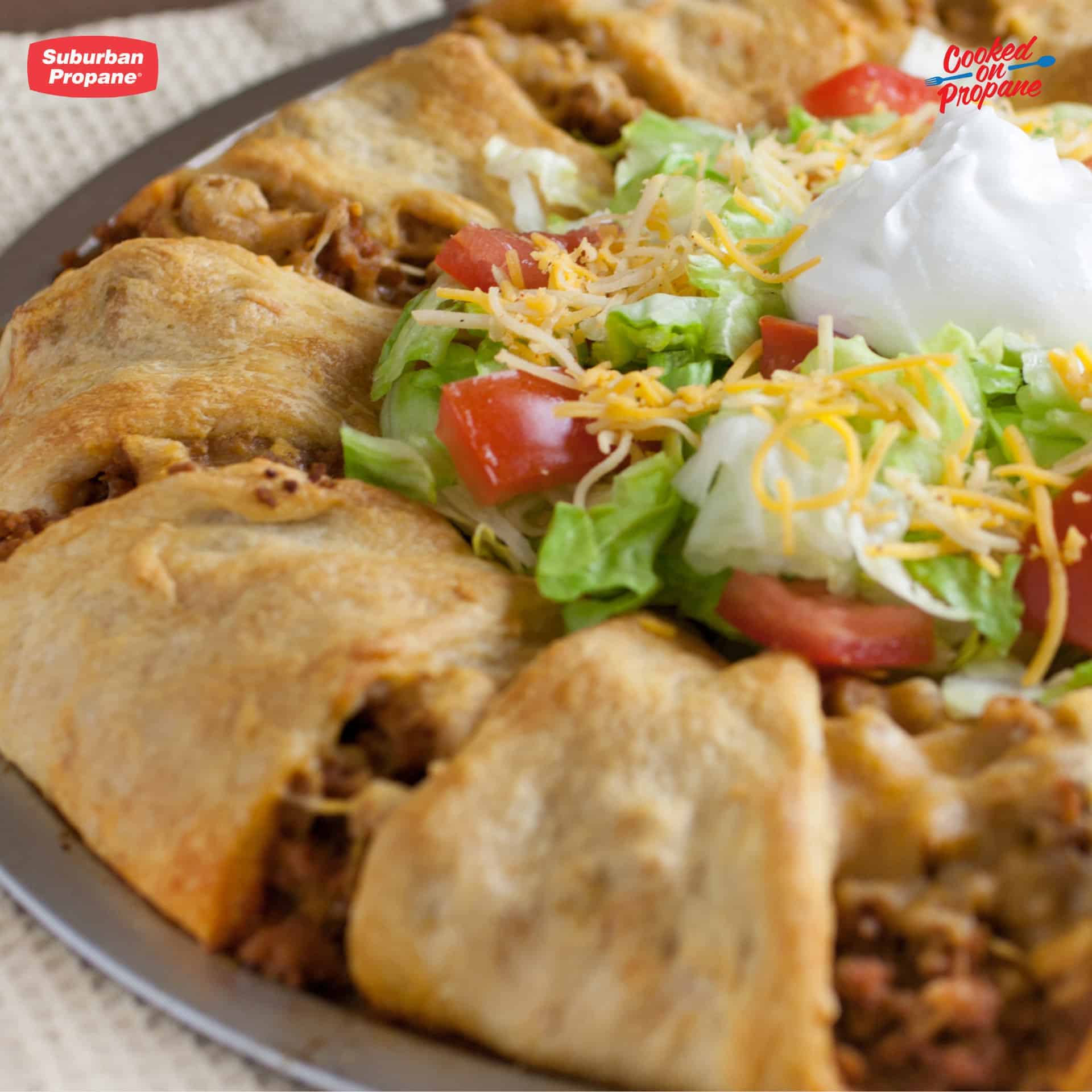 Taco Meatball Ring