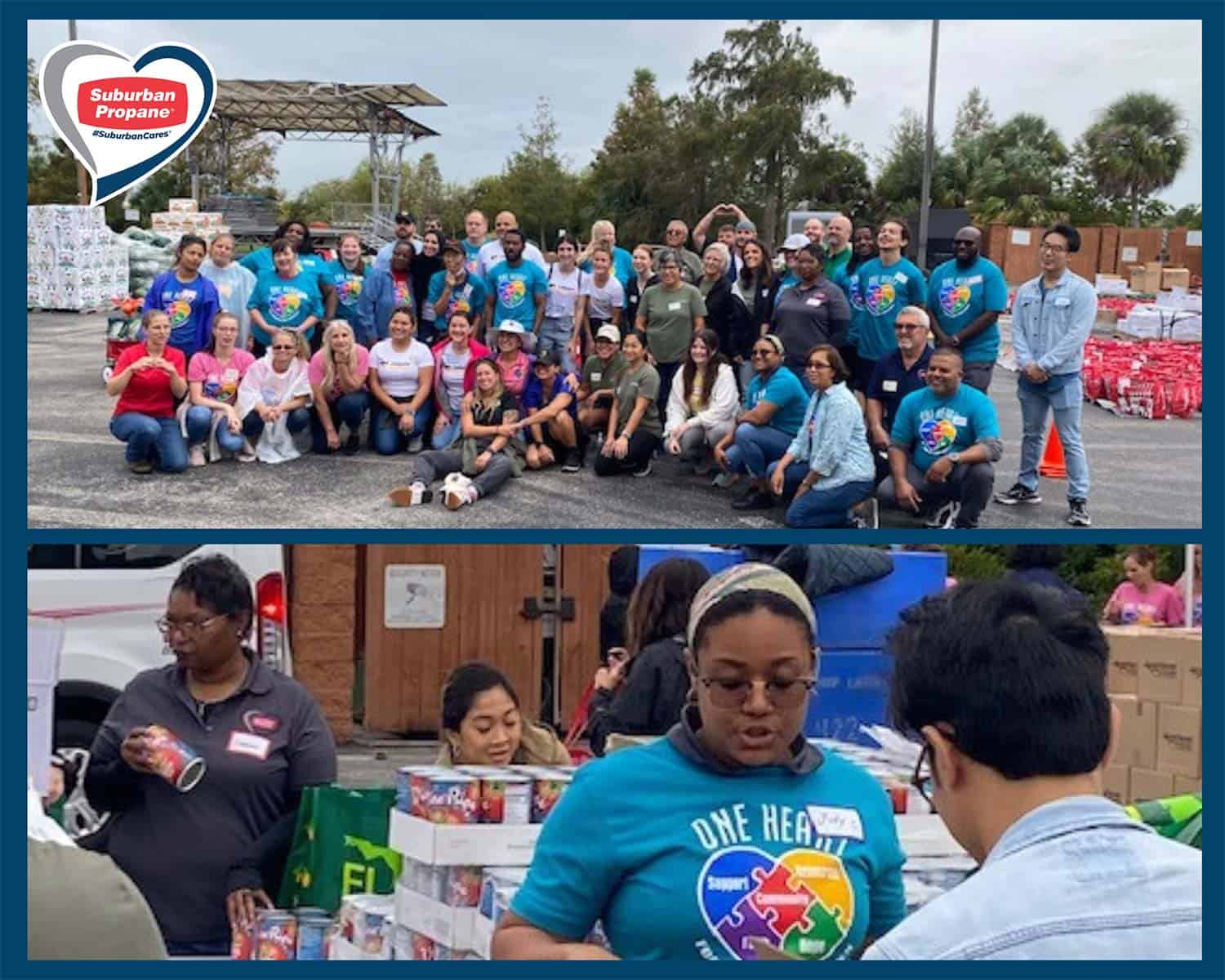 Uniting with One Heart for Women and Children for a Mobile Food Drop in ...